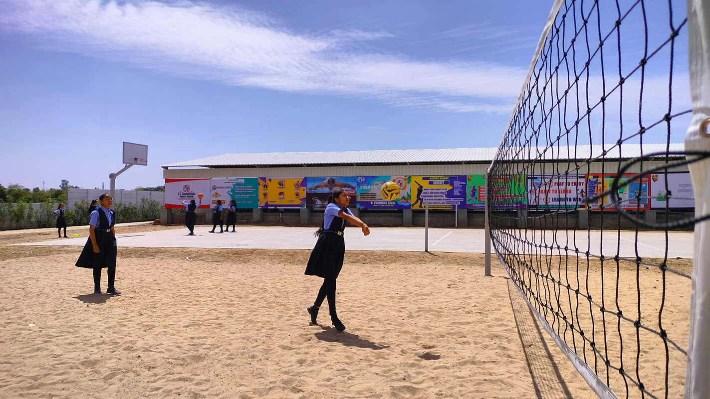 Vollyball - R.J. International Public School